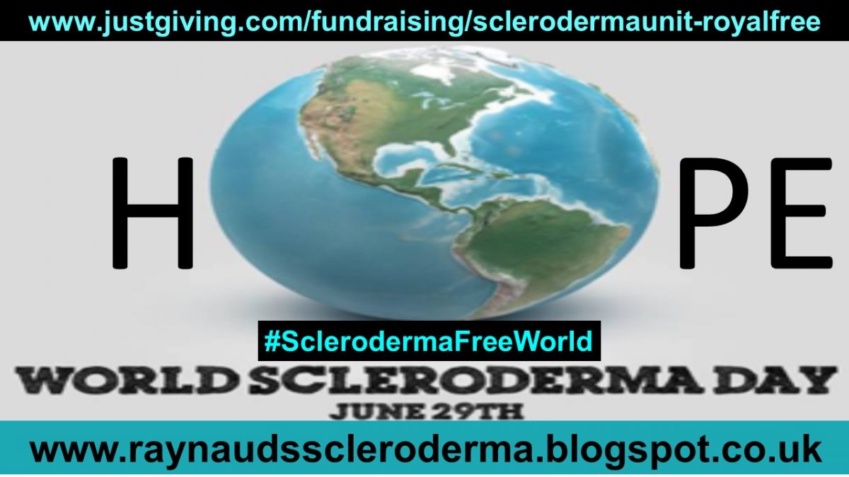 Spotlights for Scleroderma Awareness Month